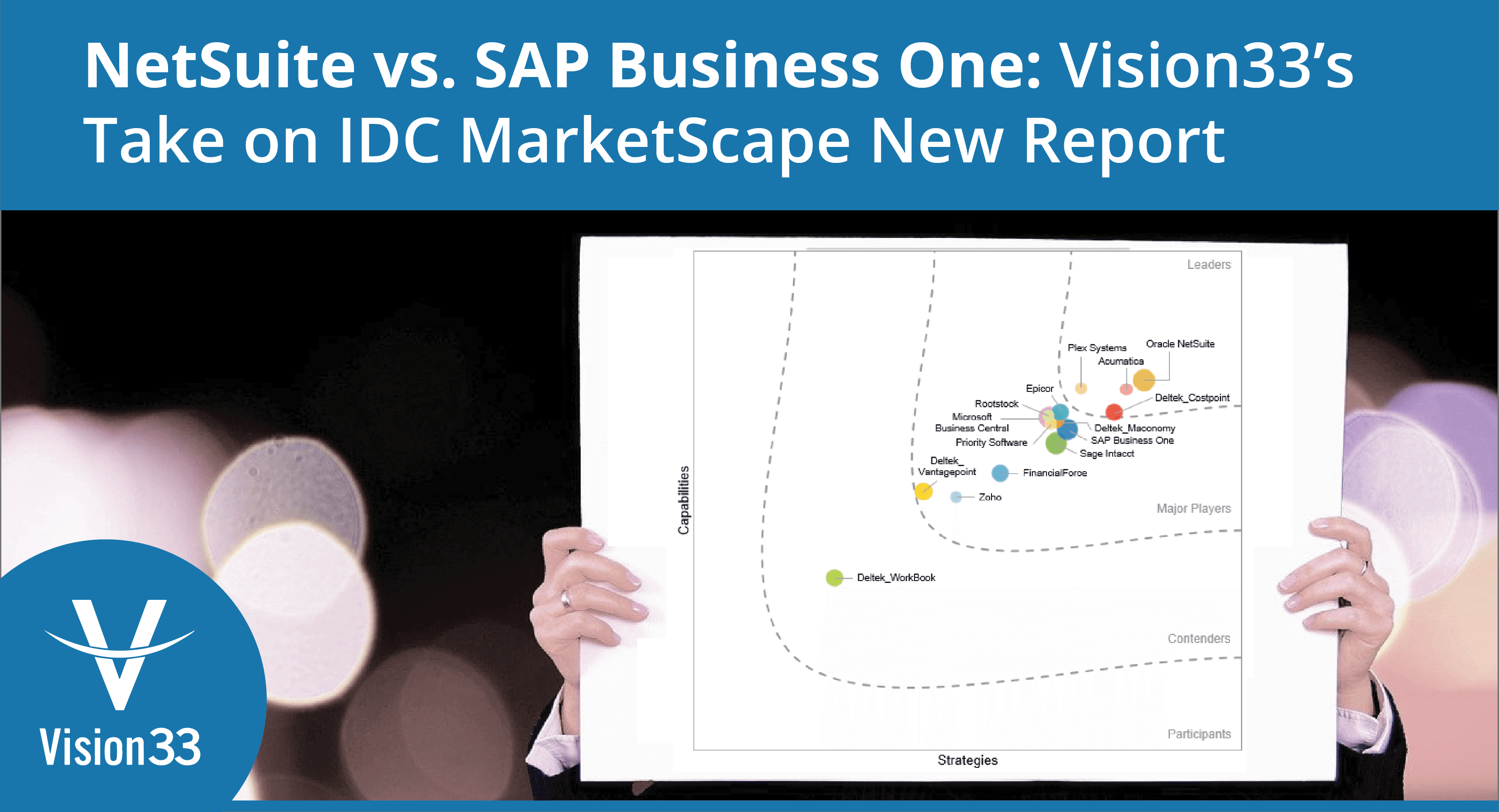 NetSuite vs. SAP Business One: Vision33’s Take on IDC MarketScape New Report